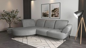 XXXLutz ROHOVÁ SEDAČKA, textil, šedá Sit & More - Sedací soupravy - 000144013206