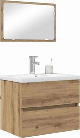 Sada koupelnového nábytku 3 ks Artisanový dub 61 x 39 x 45 cm 3393503