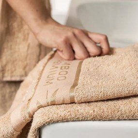 4Home Bamboo Premium ručník béžová, 50 x 100 cm, sada 2 ks