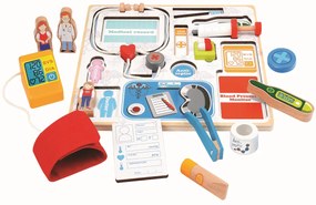 Bino Vkládací puzzle organizér lékaře