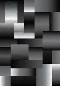 Kusový koberec Miami 6560 black Varianta: 240x340 cm