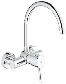 Grohe Concetto - Páková dřezová baterie, chrom 32667001