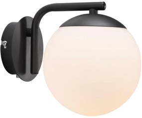 Nordlux - Nástěnná lampa GRANT 1xE14/40W/230V černá