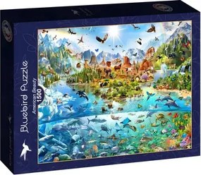 BLUEBIRD Puzzle Americká krása / 1500 dílků / 85 × 61 cm