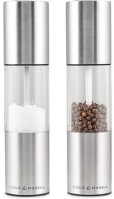 COLE&MASON Sada mlýnků na pepř a sůl Oslo Precision+ 18,5 cm