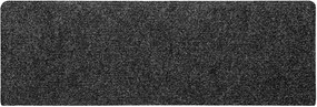 Schodové rohože samolepicí 30 ks 65 x 21 x 4 cm tmavě šedé s obdélníkovým okrajem 3365692