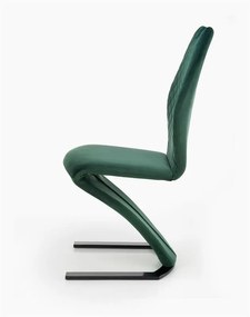 HALMAR K442 židle tmavě zelená