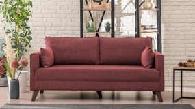 Hanah Home Pohovka BELLA bordó 177 cm 825BLC1515