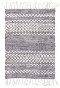 House Doctor Venkovní koberec Ciero Light Grey 70 × 50 cm, šedá barva, textil