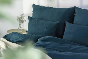 Celoroční mušelínový povlak na polštářek Ocean - GOTS Velikost: 70 x 90