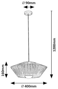 Rabalux 72150 - Lustr na lanku RAVEN 1xE27/6W/230V