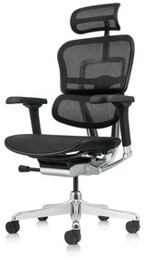 Office Pro Kancelářská ergonomická židle SIRIUS Q24 NEO – celosíť, černá, nosnost 150 kg, záruka 3 roky