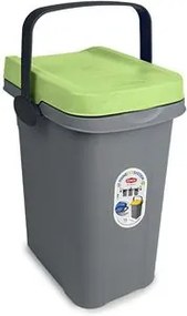 STEFANPLAST Odpadkový koš Home Eco System 7 l, zelený