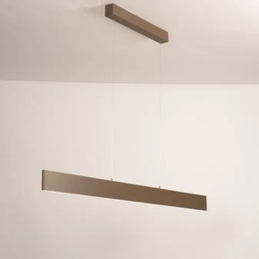 Závěsné stmívatelné LED svítidlo Linear 150 Brown