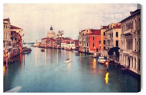Obraz Pohledy Na Benátky Nedostatek Nedostatek Přírodní plátno 40x30