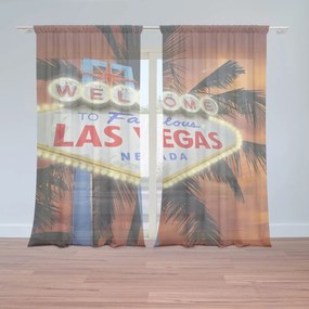 Sablio Záclony Fabulous Las Vegas: 2ks 150x250cm