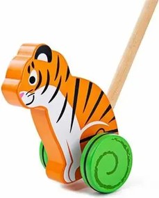 Bigjigs Baby Dřevěný jezdík Tygr / od 1 roku