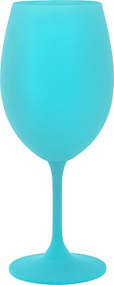 Tyrkysová sklenice na víno 350 ml - 6pack