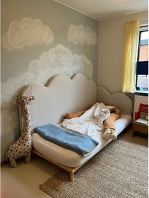 Jednolůžková postel z borovicového dřeva s roštem 90x200 cm Senza – Karup Design