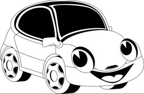 Samolepka Auto dětské 5