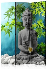 Paraván - Buddha: Beauty of Meditation [Room Dividers]