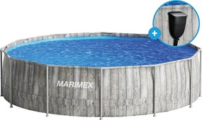 Marimex | Bazén Marimex Florida 3,66x0,99 m se zabudovaným skimmerem - ŠEDÉ DŘEVO | 10340318