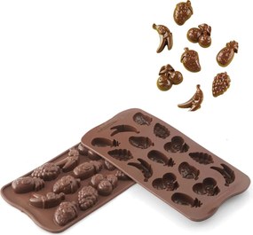 Forma na pralinky Scg32 Choco Fruits silikonová