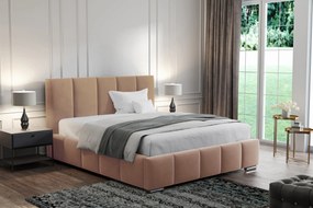 Postel MODEL 09 200x200 růžová - MAGIC VELVET 2269