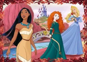 Ravensburger Disney: Princezny - 4x100 dílků / od 5 let