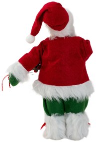 Tutumi, vánoční figurka Santa Clause 30cm 301251, bílá-červená-zelená, CHR-08900