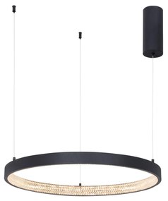 LED lustr Preston 60 černé