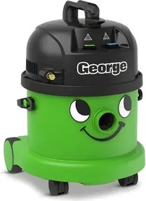 Numatic GVE370-2 černá / Průmyslový vysavač / 1200 W / 15 L / Mokré a