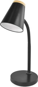 EMOS Černá LED stolní lampička Tara 4,5W Z7641B