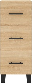 Skříň highboard dub sonoma 34,5 x 34 x 180 cm kompozitní dřevo 3198876