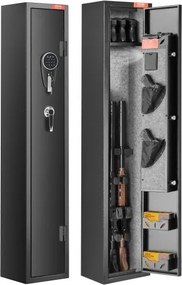 Gun Safe Trezor pro pušky s digitální klávesnicí a zámkem pro 3 pušky a 4 pistole