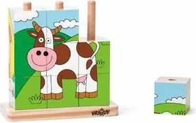 Woody Kubus navlékací - domácí zvířata / od 2 let