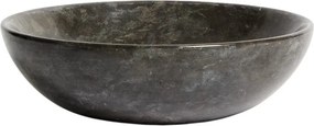 Šedé kamenné kulaté umyvadlo ø 40 cm Darnen – Kave Home
