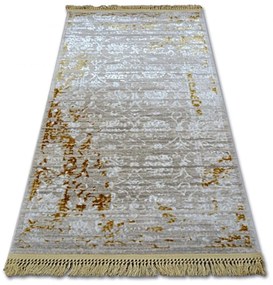 Luxusní kusový koberec akryl Leon krémový 80x150cm