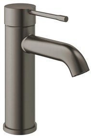 Grohe Essence - Páková umyvadlová baterie s odtokovou garniturou, S-Size, kartáčovaný Hard Graphite 23590AL1