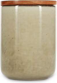 Kameninová dóza na potraviny Meridian – Salt&amp;Pepper