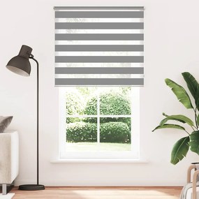 Zebrová roleta 120,9 x 230 cm, šířka látky 116,7 cm, šedá 240219