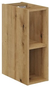 Závěsný koupelnový regál Nova Oak 20 cm dub coast evoke
