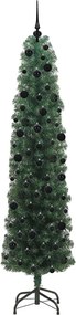 Umělý vánoční stromeček Zelená 240 cm PVC, ocel a plast 3394970
