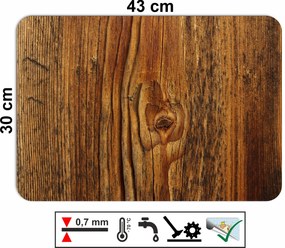 PokojovaDekorace.cz, Prostírání - 112, Imitace dřeva, 43x30cm