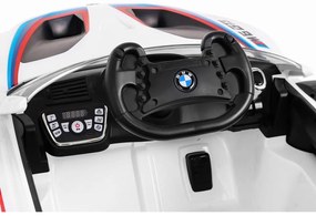 HračkyZaDobréKačky Elektrické autíčko BMW M6 GT3 bílé