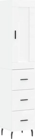Skříň highboard bílá 34,5 x 34 x 180 cm kompozitní dřevo 3200209