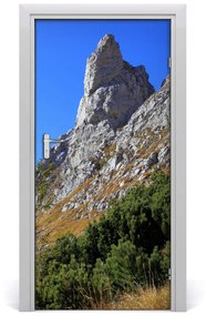 Fototapeta na dveře malý Giewont Tatry 85x205 cm