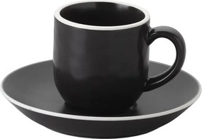 Mokka set 12 ks – Elements Yin &amp; Yang black - W0226