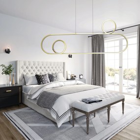 Toolight - LED závěsné svítidlo APP809-CP GOLD, zlatá, OSW-09850