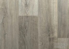 Breno PVC CHROMETEX Tavel 594 – tmavé dřevo, šíře 400 cm